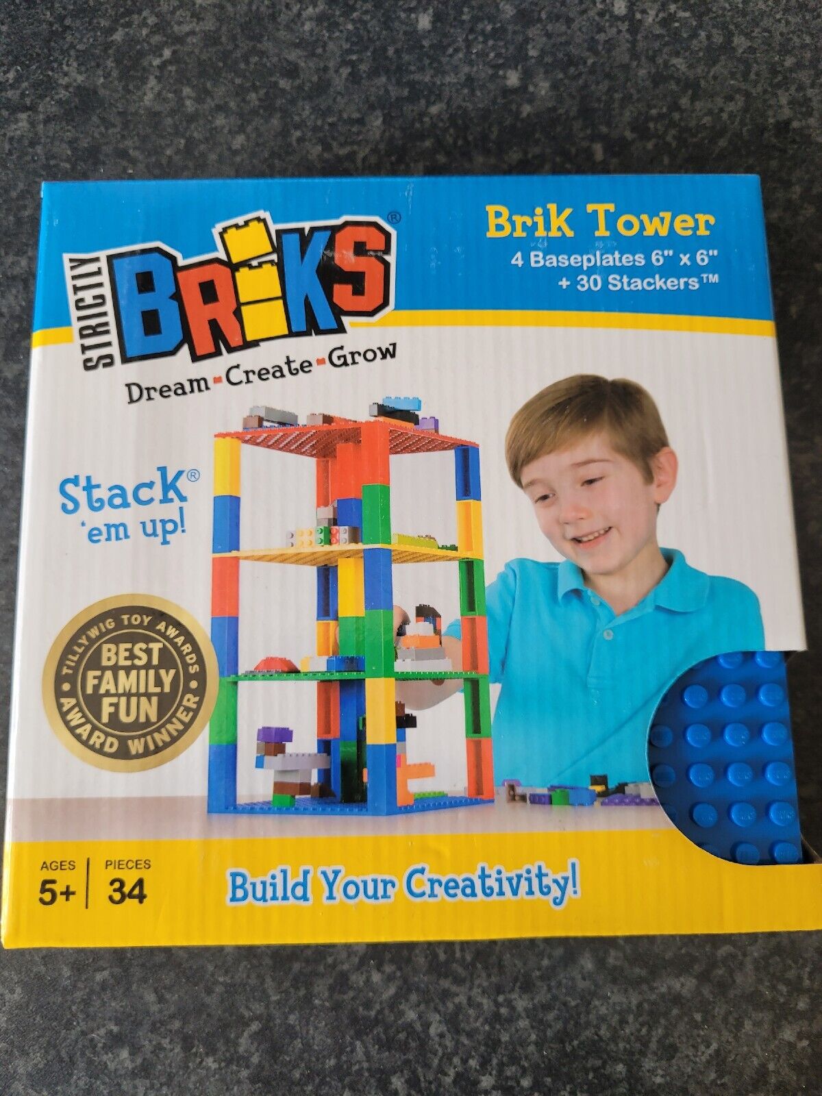 Strictly Briks Brik Tower (4 6×6″ Baseplates, 30 Stackers) – Bill's ...