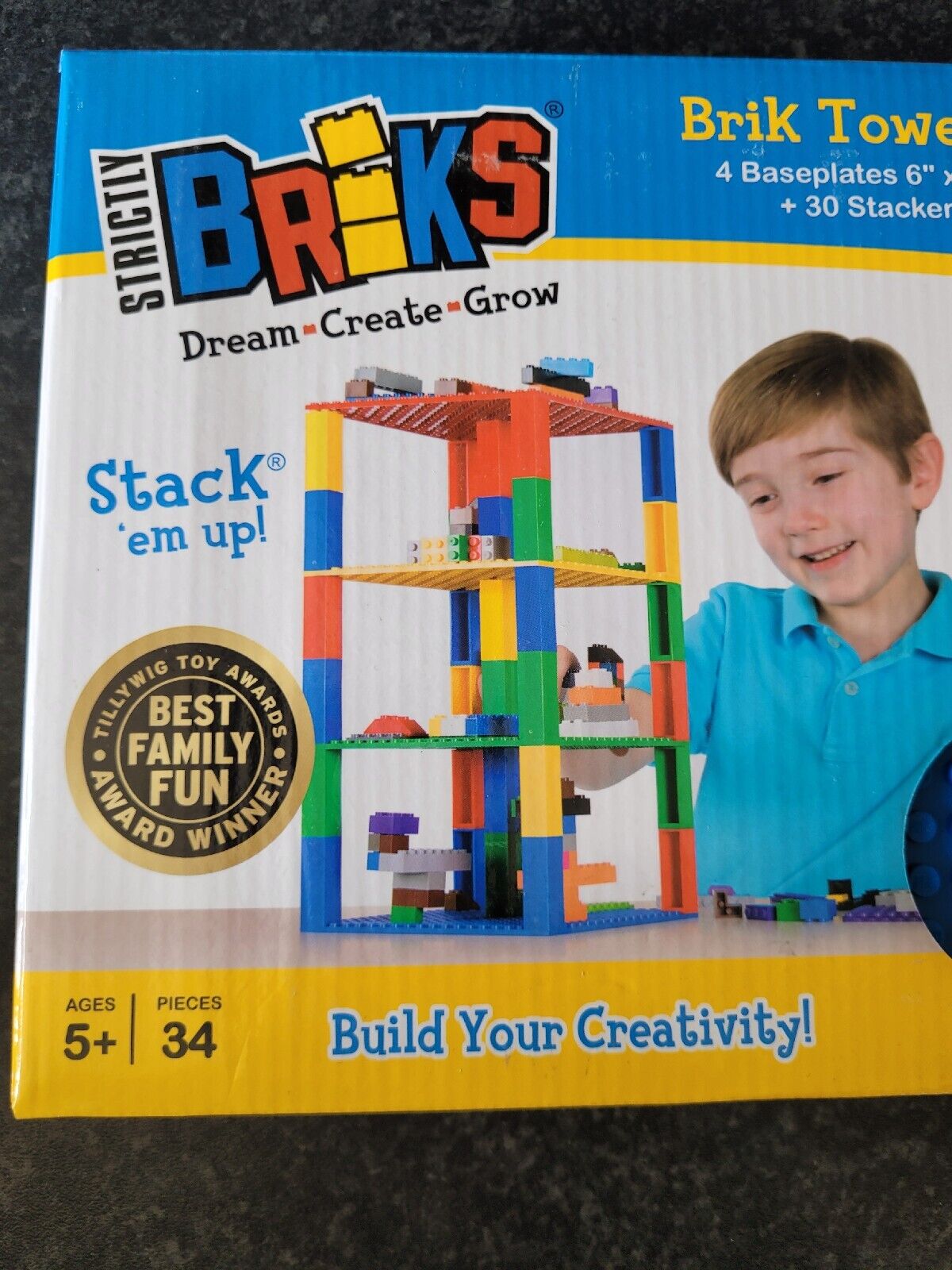 Strictly Briks Brik Tower (4 6×6″ Baseplates, 30 Stackers) – Bill's ...